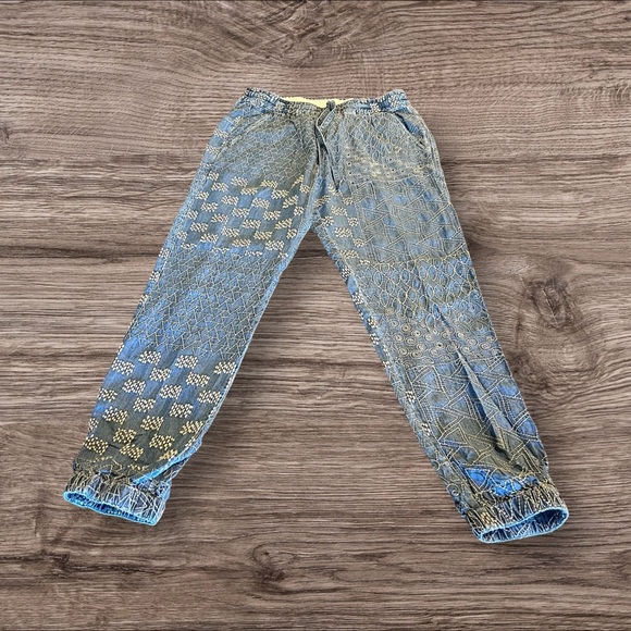 Johnny Was | Pants & Jumpsuits | Johnny Was Biya Bohemian Embroidered ...